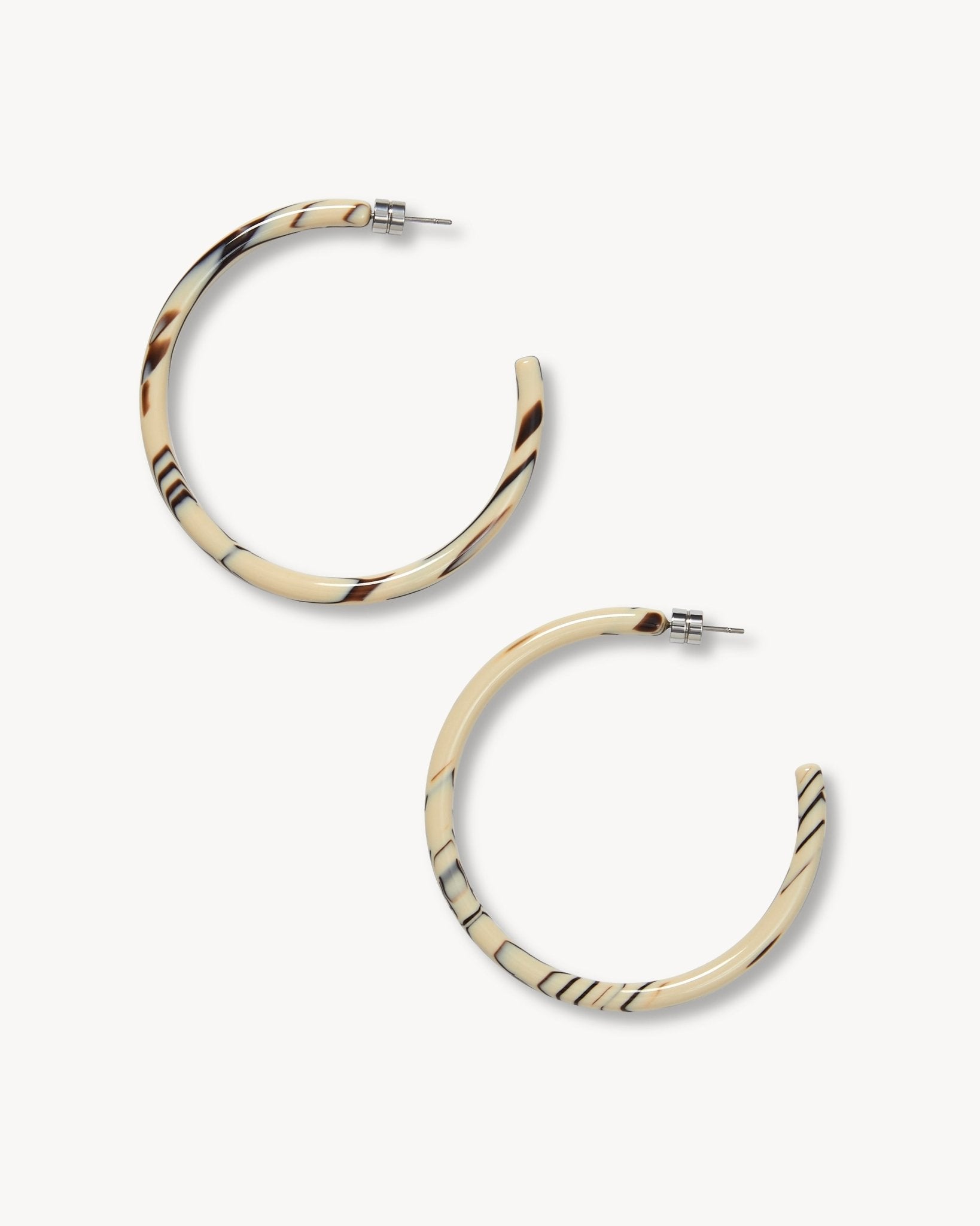 Large Hoops in Ganache – MACHETE