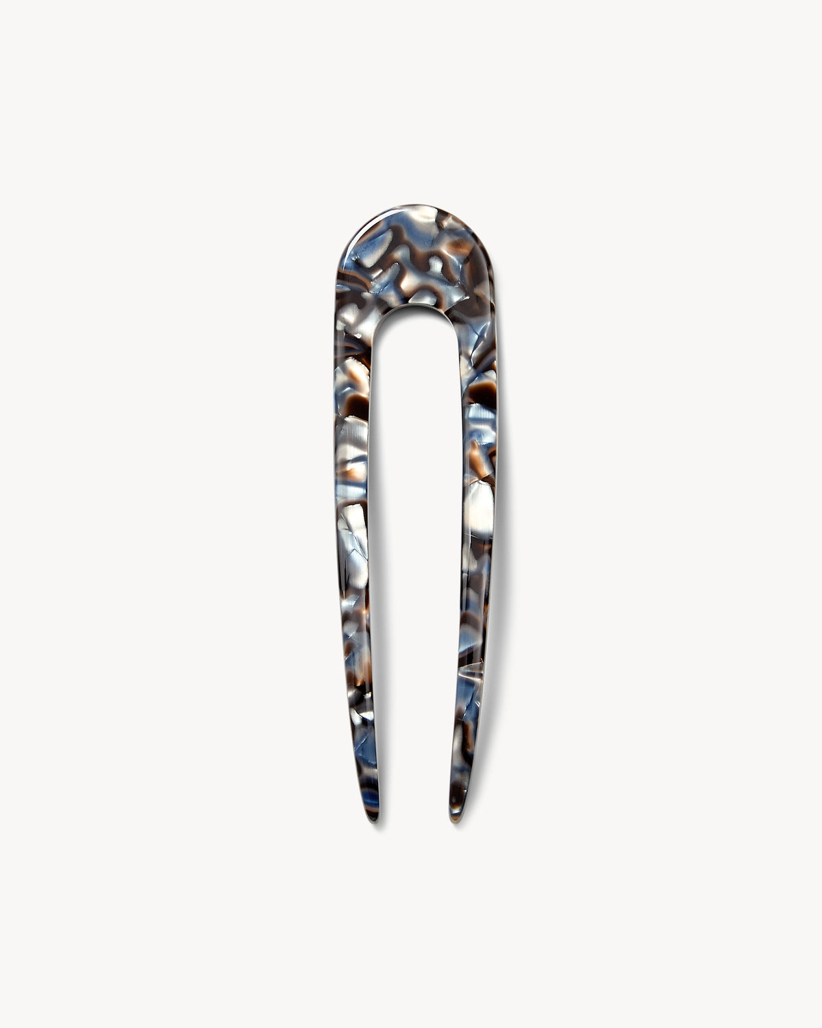 Machete French Hair Pin in Blue Horn – MACHETE