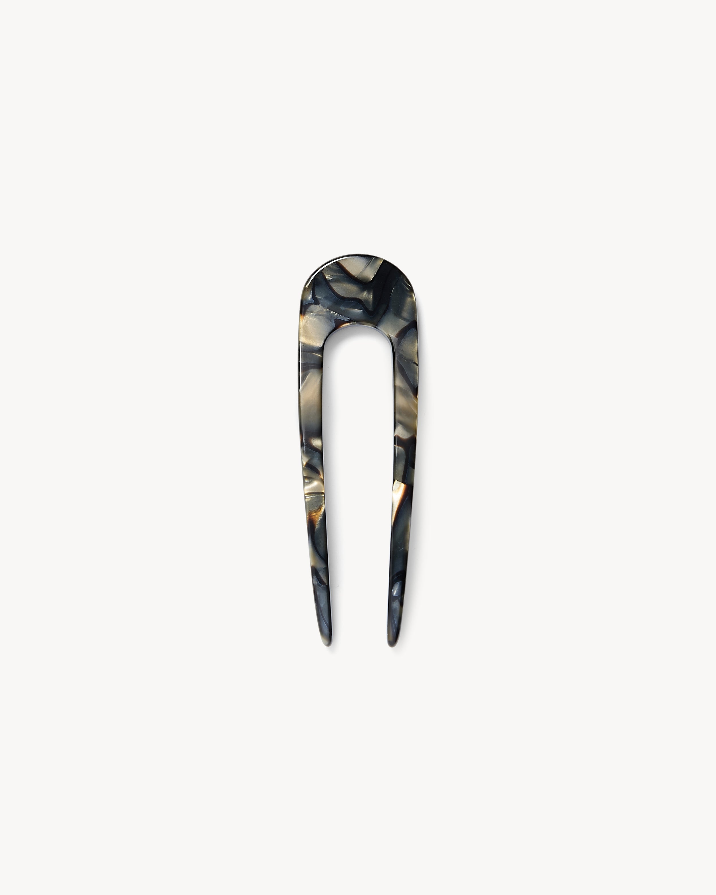 Mini French Hair Pin in Midnight Horn – MACHETE