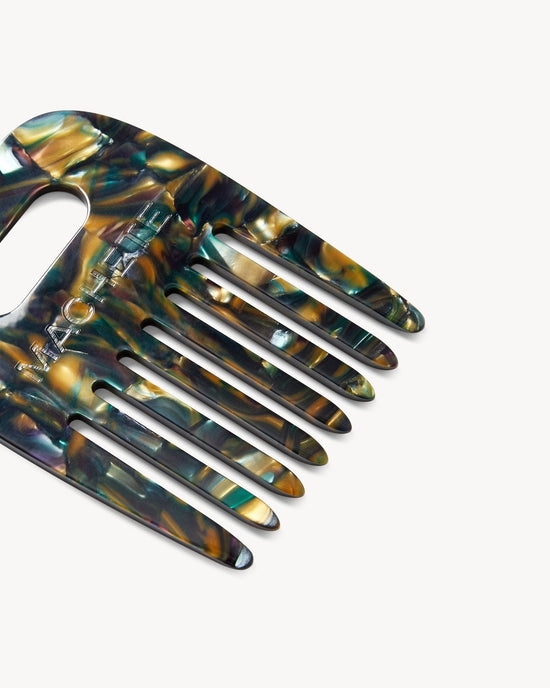 No. 4 Comb in Green Tortoise – MACHETE