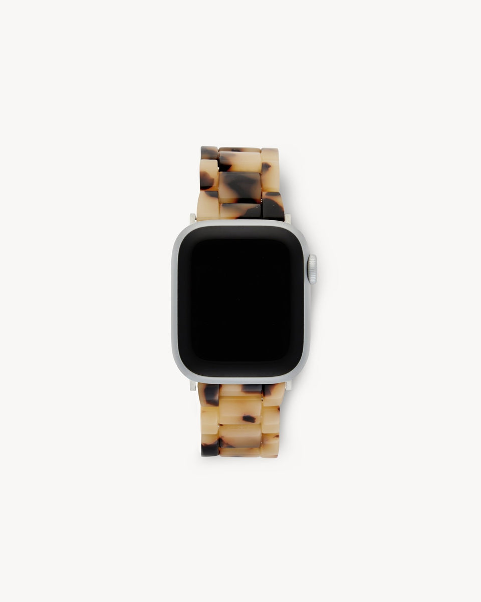 Apple Watch Band in Blonde Tortoise | Machete Jewelry – MACHETE