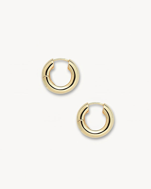 Baby Chunky Hoops in Gold – MACHETE