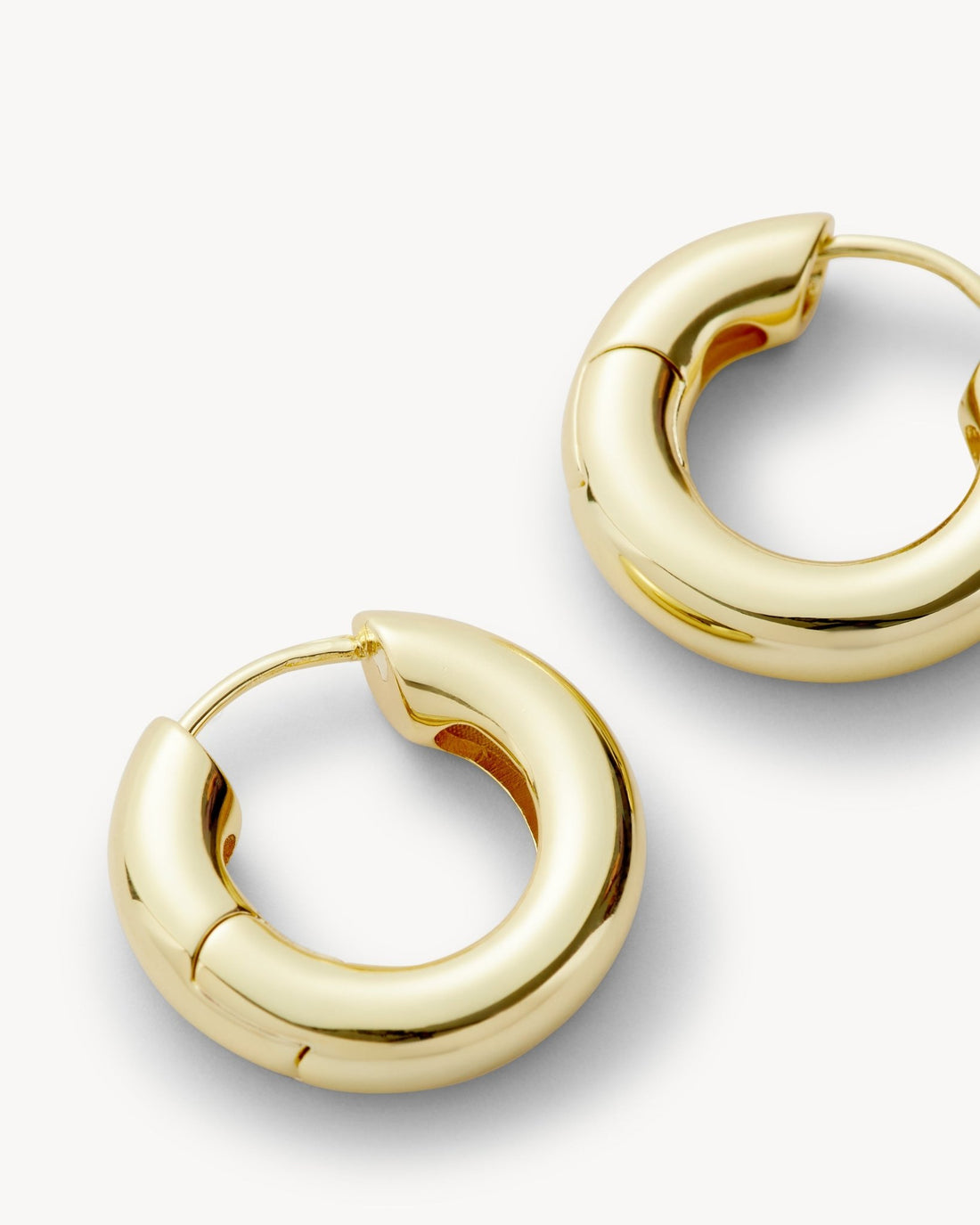 Baby Chunky Hoops in Gold – MACHETE
