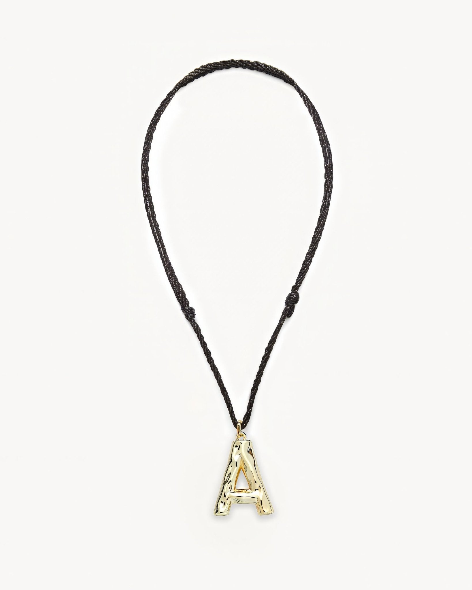 monogram letter charm