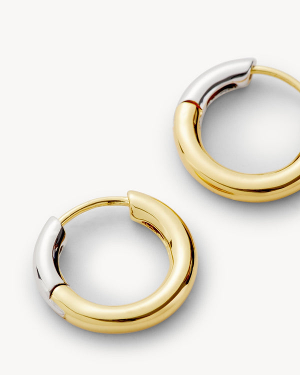 Machete 3/4 Gold Hinge Hoop Earrings - Jewelry and Accessories – MACHETE