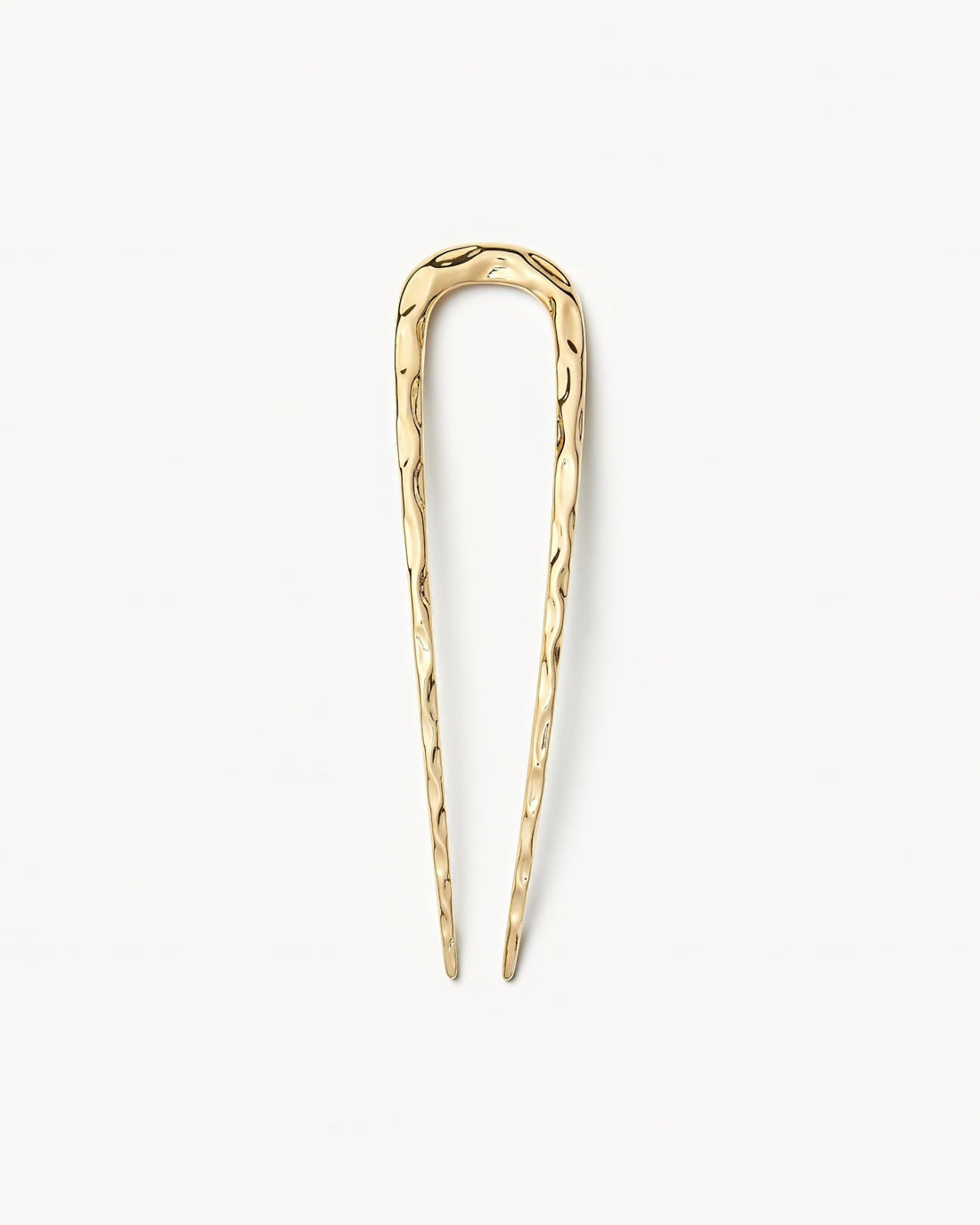 Midi Wavy French Hair Pin in Gold – MACHETE