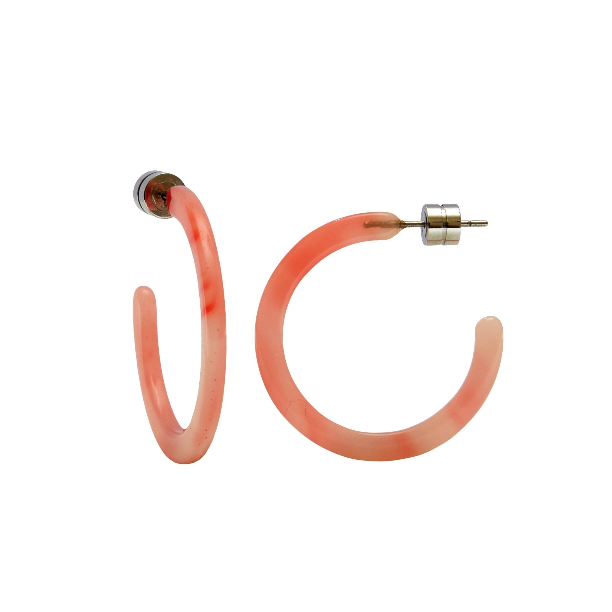 Mini Hoops in Bright Pink – MACHETE