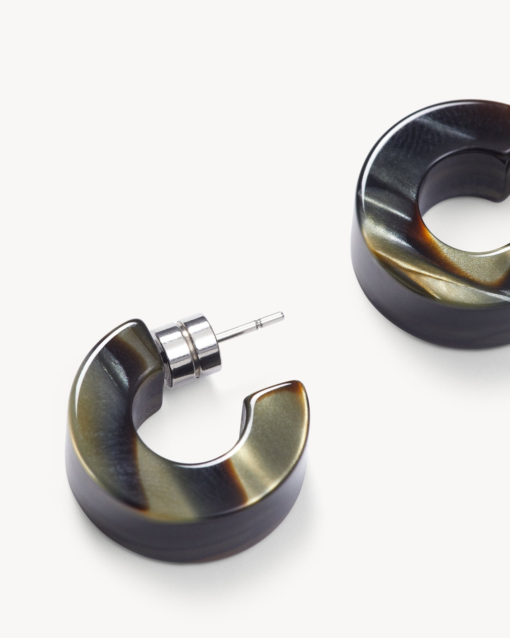 Muse Hoops in Midnight Horn – MACHETE