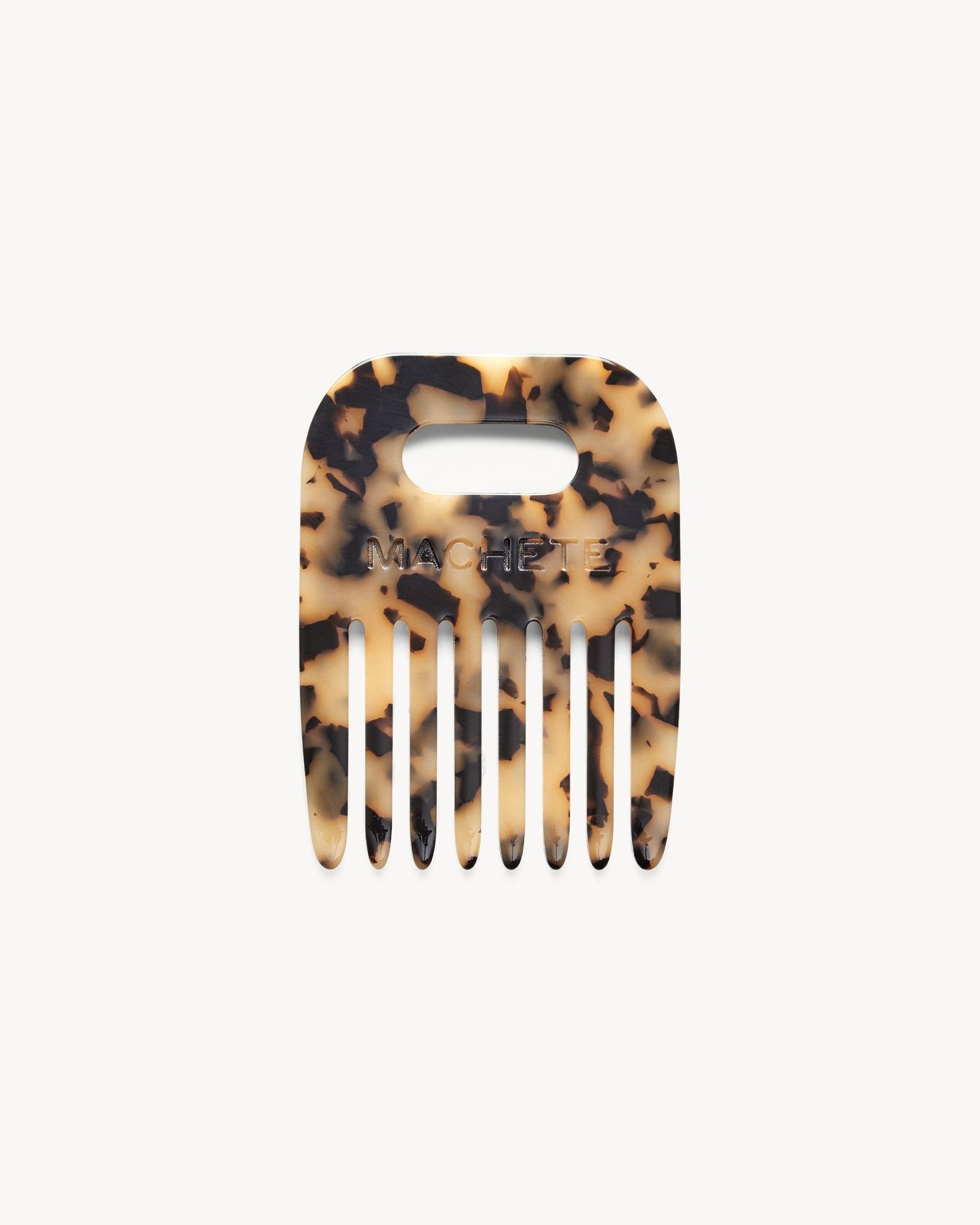 No. 4 Comb in Blonde Tortoise – MACHETE