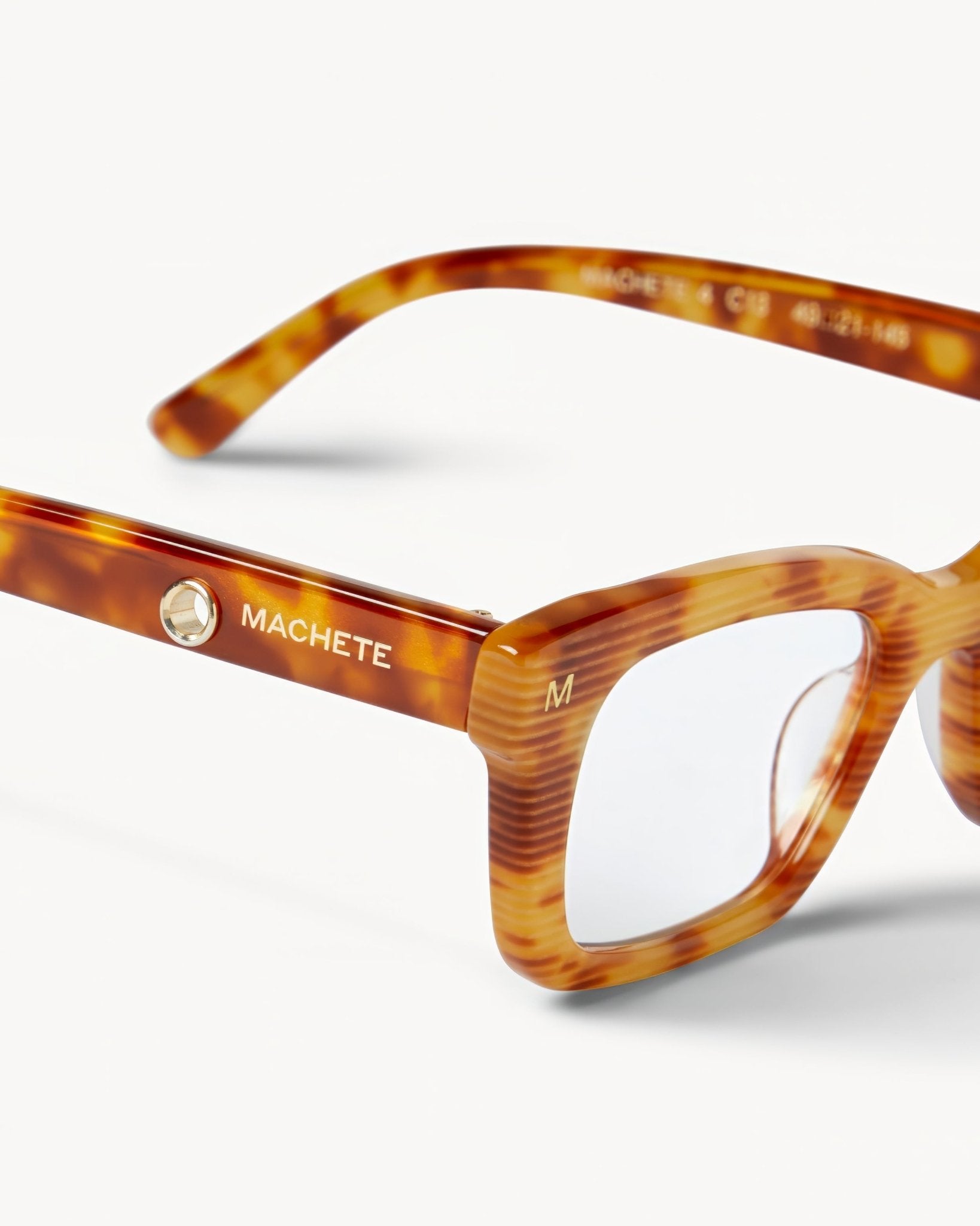 Ruby Glasses in Light Tortoise Stripe – MACHETE