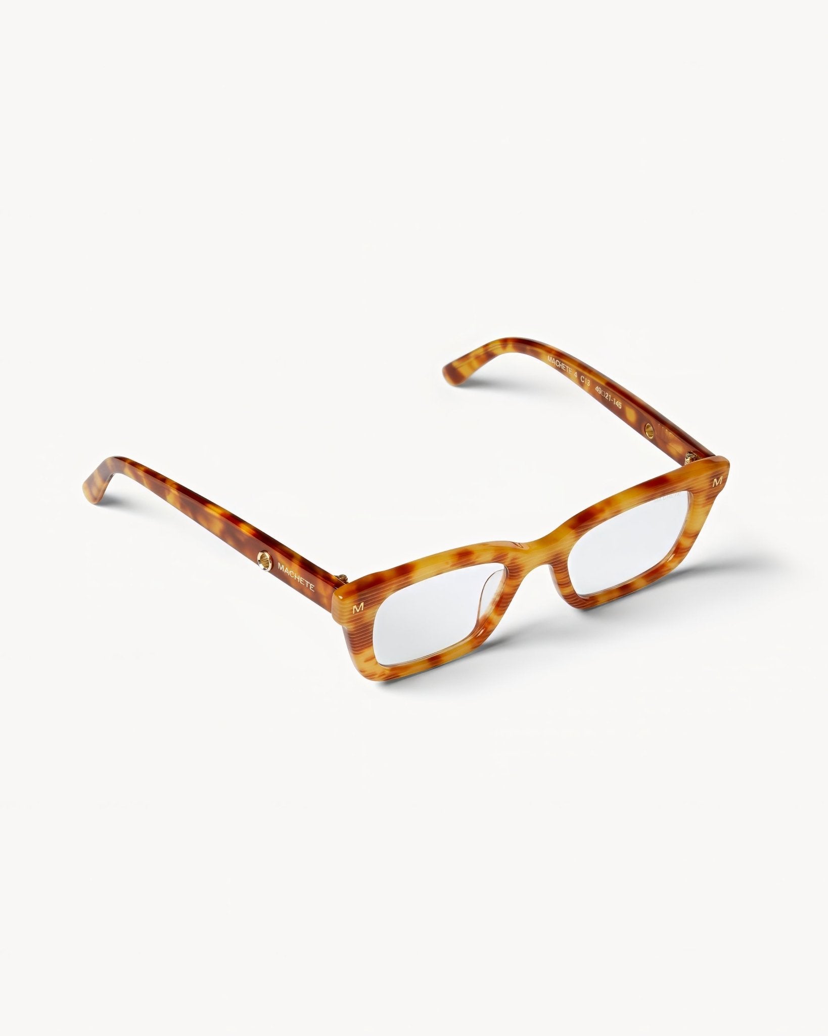 Ruby Glasses in Light Tortoise Stripe – MACHETE