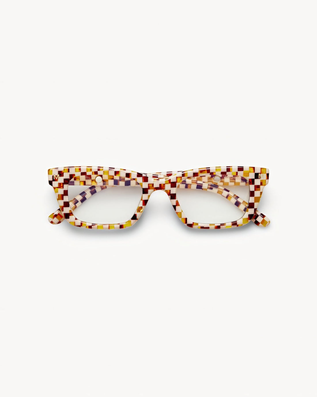 Ruby Glasses in Tortoise Checker – MACHETE